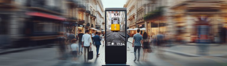 Mupi Digital Interior / Exterior - Ztech
