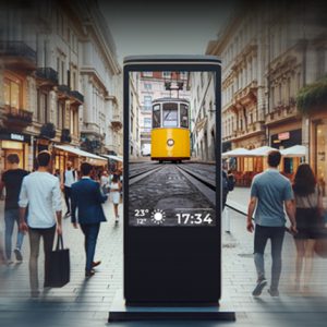 Mupi Digital Interior / Exterior - Ztech